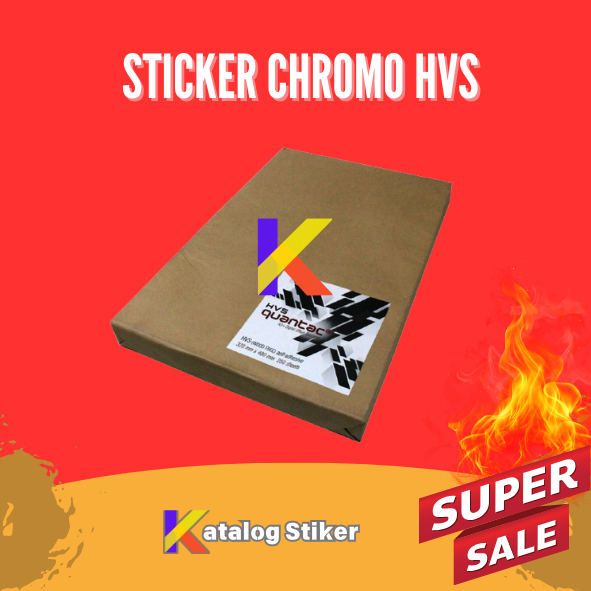 Jual Sticker HVS | Sticker Matte | QUANTAC Sticker Chromo HVS A3 ...