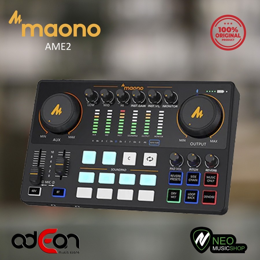 Jual MAONO AME2 AME 2 Portable Sound Card Audio Maonocaster E2 with ...