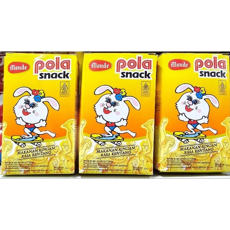 Jual MONDE Pola Snack 25 gr Box | Shopee Indonesia