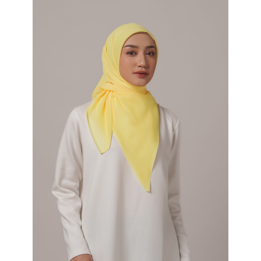 Jual napocut Hijab - Plain Paris Yellow & Orange Series - Hijab ...