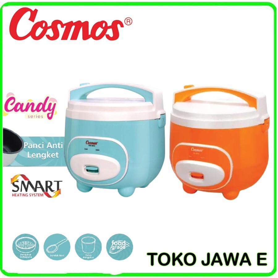Jual RICE COOKER COSMOS CRJ 3012 CANDY SERIES - Kapasitas 1.2 Liter ...