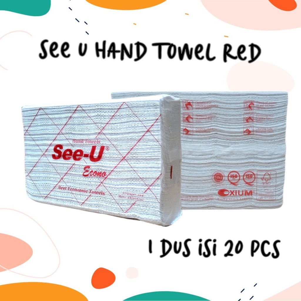 Jual TISU MURAH SEE U HAND TOWEL 150S | Shopee Indonesia