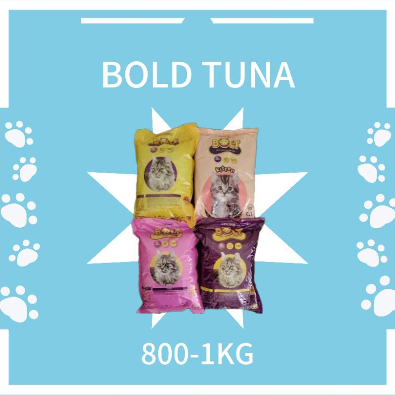 Jual Makanan kucin Bolt Tuna adult cat 800g-1KG | Shopee Indonesia