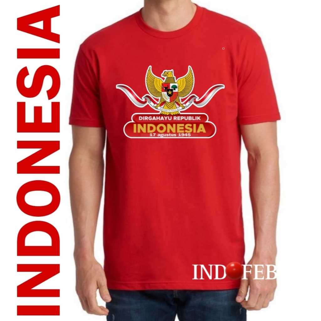 Jual KAOS # EDISI INDONESIA MERDEKA/17 AGUSTUS/GARUDA/BAHAN TEBAL ...