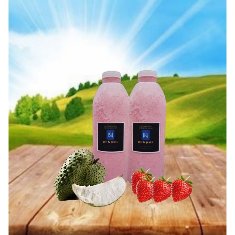 Jual Jus Mix Sirsak Strawberry | Shopee Indonesia