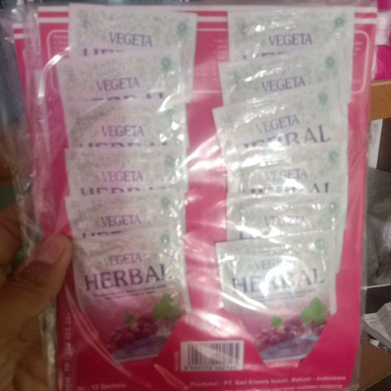 Jual Vegeta Herbal (12 Sachet) | Shopee Indonesia