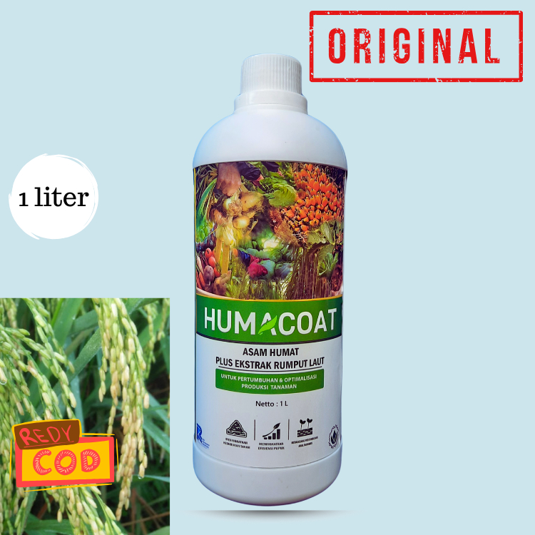 Jual Pupuk Organik Humic Acid (Asam humat + Extract rumput laut ...