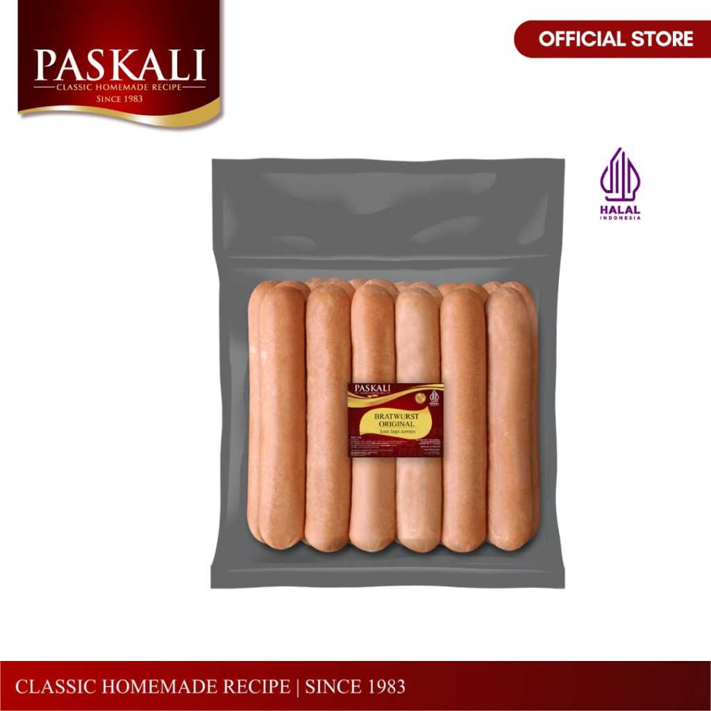 Jual Sosis Sapi Jumbo Paskali 1000 Gram Isi 13 Pcs | Shopee Indonesia
