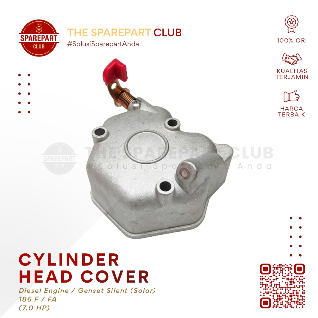 Jual Penutup Silinder Kop Head Cover Bonet Mesin Genset Solar Diesel ...