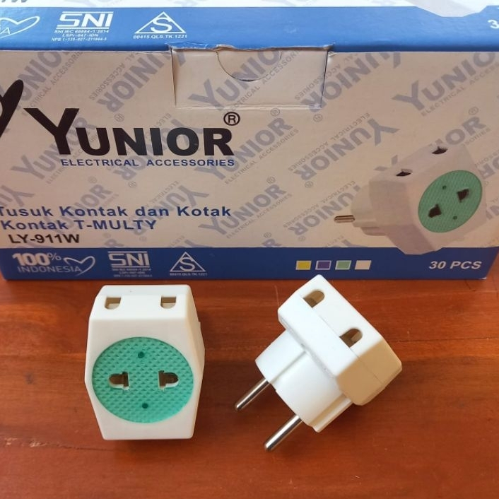 Jual LOYAL Steker T Multi Colokan Listrik Cabang 3 LY - 911W | Shopee ...