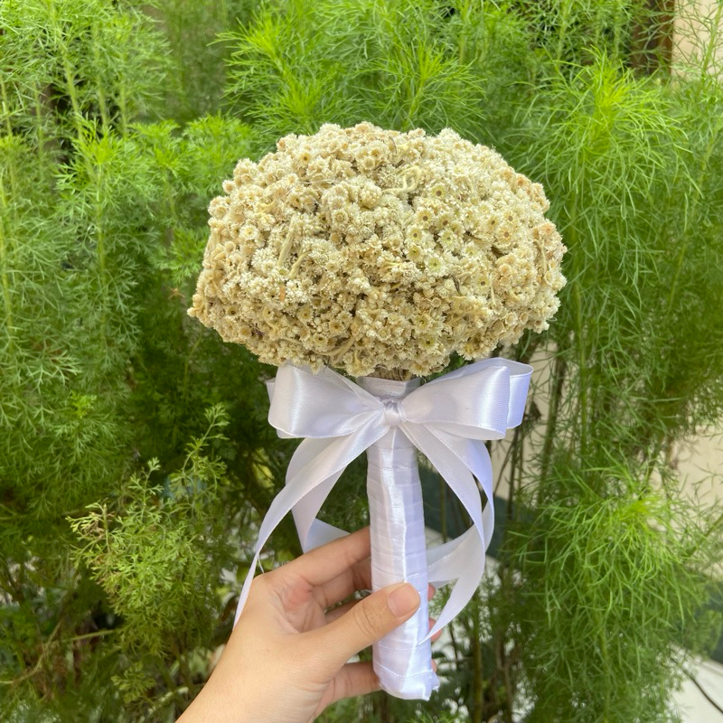 Jual Hand Bouquet Wedding Dried Flowers | Bunga Properti Foto | Buket ...
