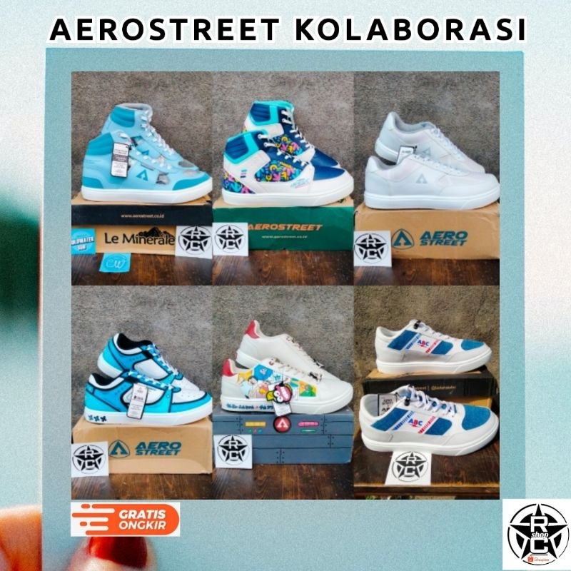 Jual Aerostreet x KFC / Shinchan / 2D Biru Muda / Cing / Change Colour ...