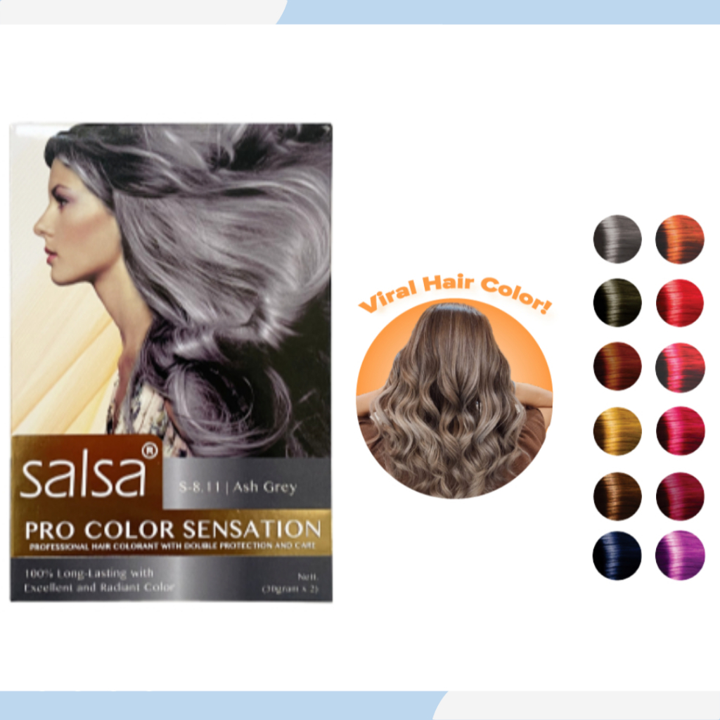 Jual Salsa Pro Color Sensation / Hair Color / Cat Semir Rambut ...