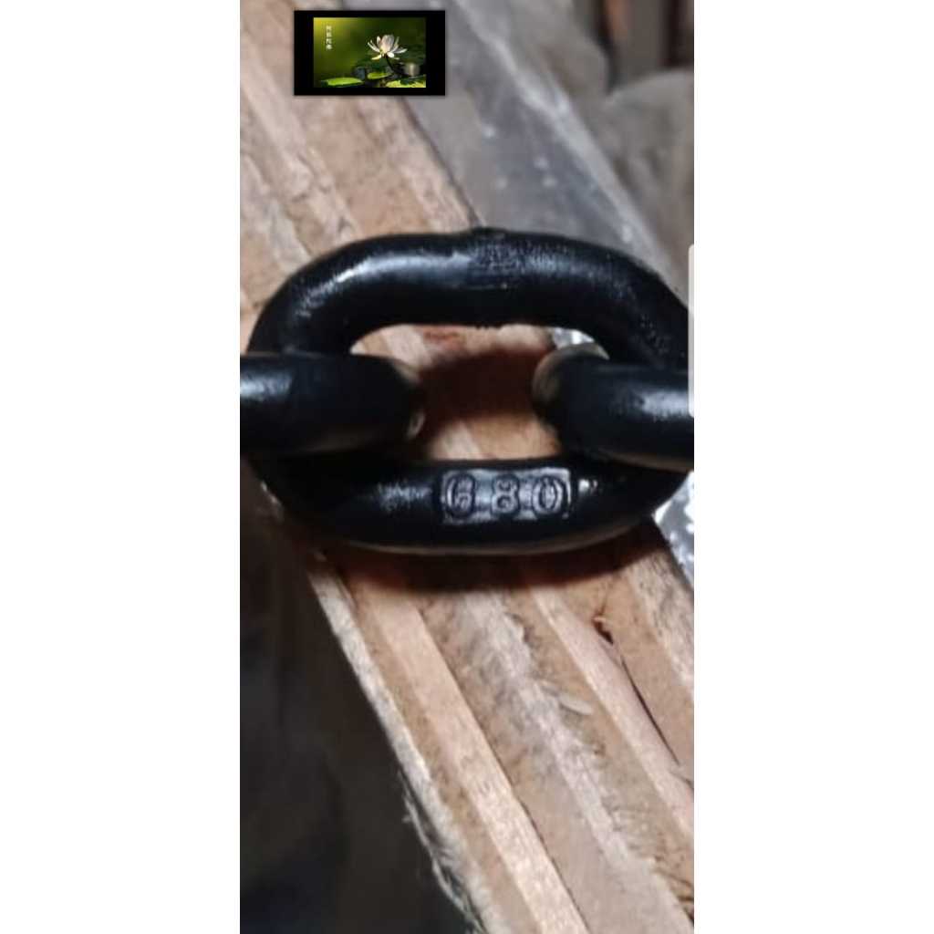 Jual Rantai Baja G80 10 mm / Load Chain Lifting Chain G80 10 mm ...