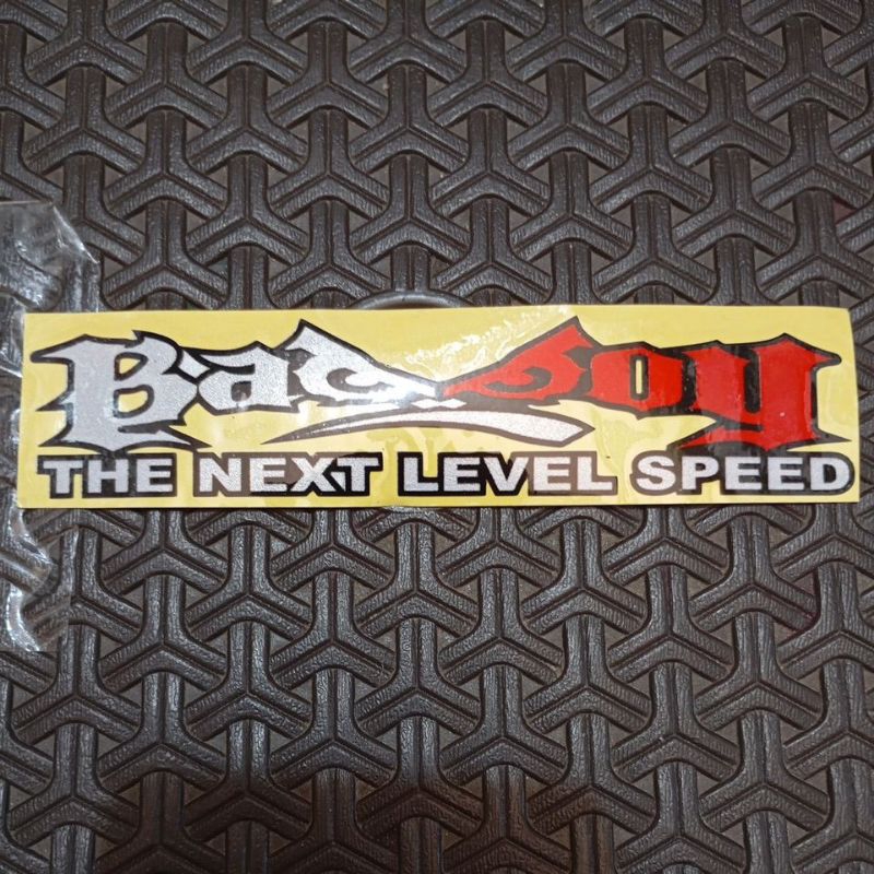 Jual stiker gambar tulisan badboy the next level speed | Shopee Indonesia