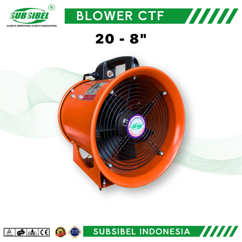 Jual PORTABLE VENTILATOR 8" - BLOWER - DRUM FAN - CTF - 20 - 8INCH - SUBSIBEL INDONESIA | Shopee ...