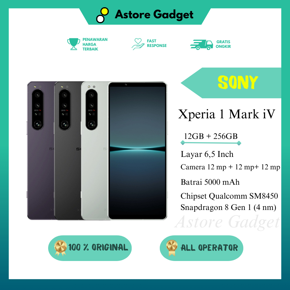 Jual SONY XPERIA 1 Mark iV 5G 12GB 256GB MULUS ORIGNAL - FULLSET - SONY | Shopee Indonesia