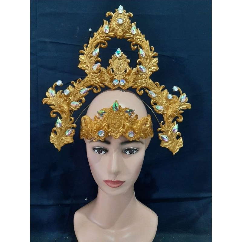 Jual Aksesoris Mahkota Raja/ Mahkota Tari/ Mahkota Murah | Shopee Indonesia