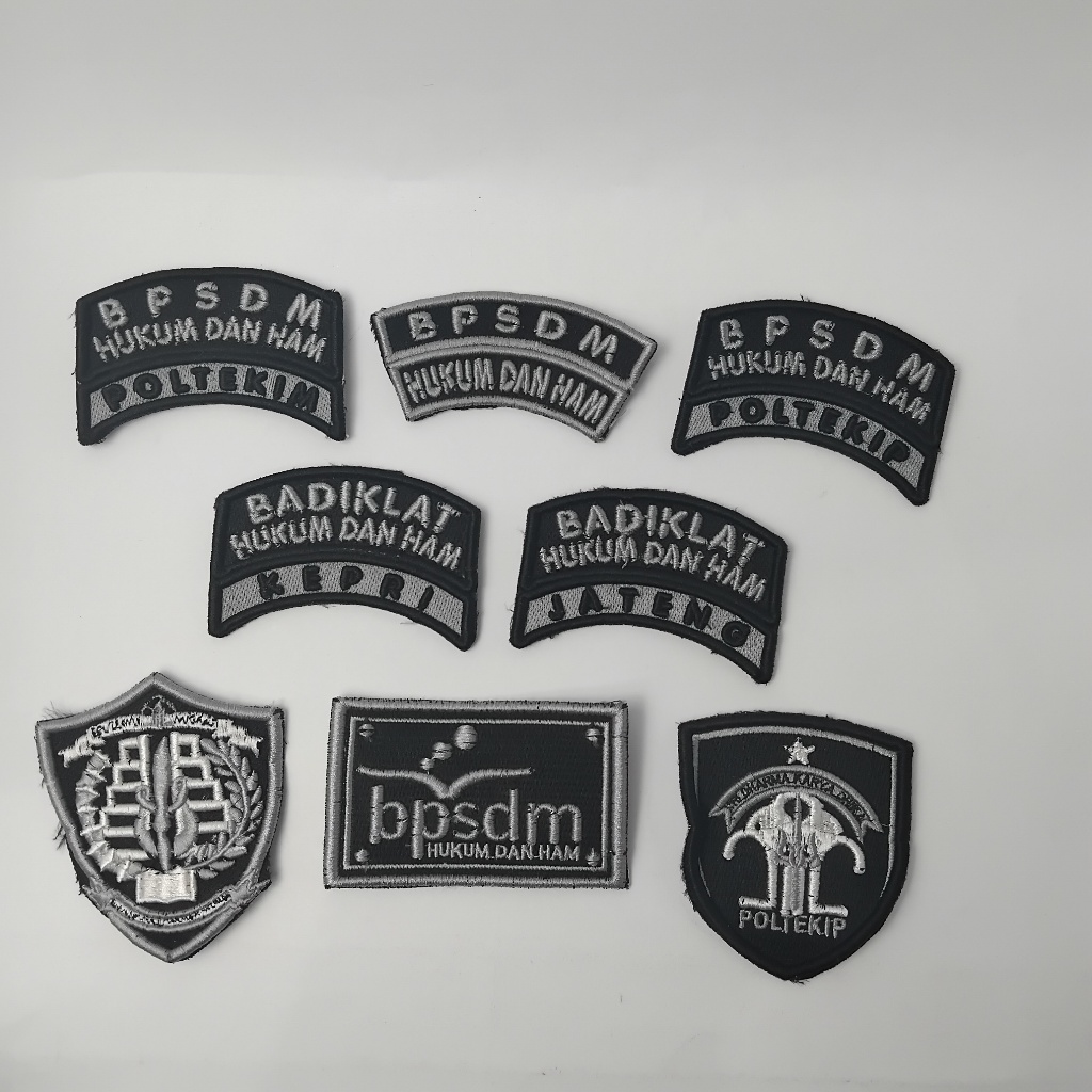 Jual BORDIR SET BADIKLAT TIMBUL / SET BORDIR / ATRIBUT DINAS / GAD ...