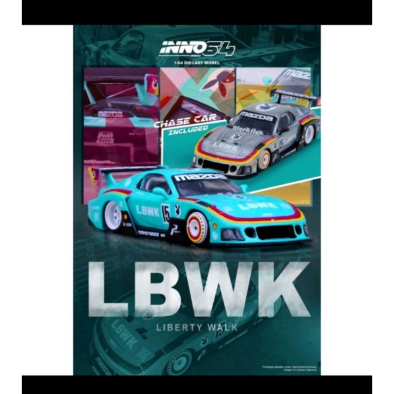 Jual INNO64 Mazda RX-7 LBWK FD3S Liberty Walk Beijing Hobby Expo ...