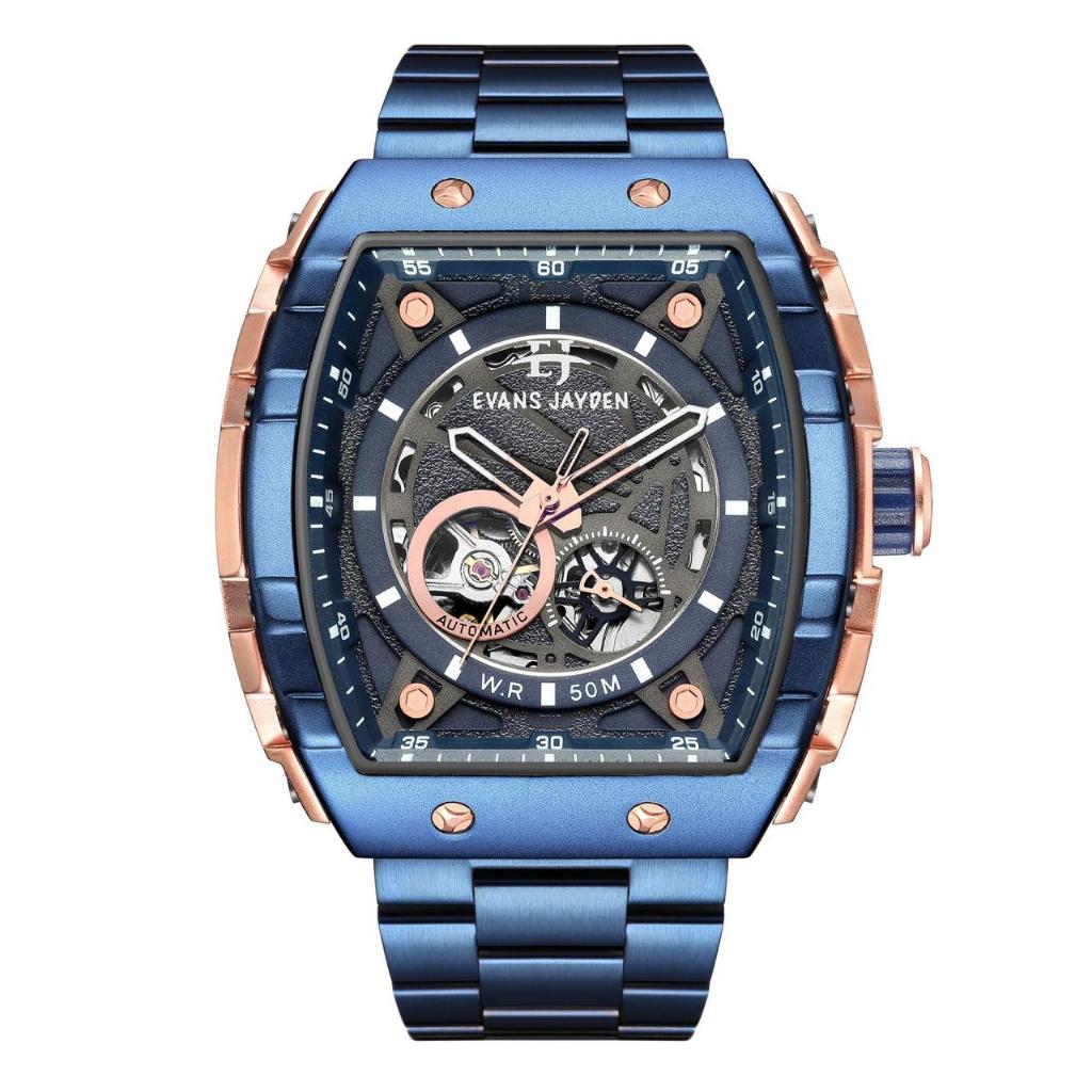 Jual Jam Tangan Evans Jayden 9564 Automatic Pria Tahan Air Water ...