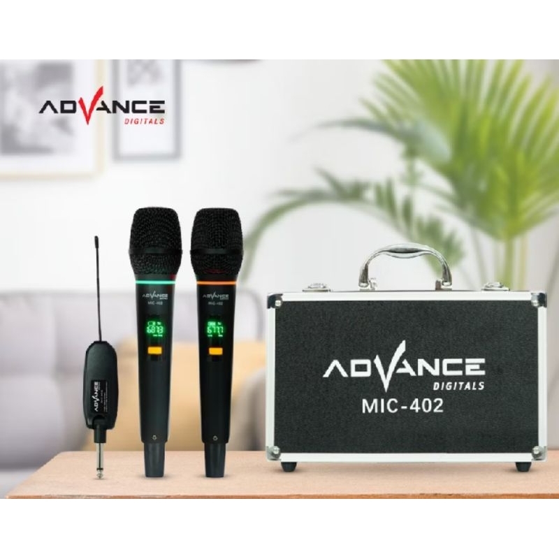 Jual Advance Microphone Wireless 201 301 202 206 MURAH BERKUALITAS ...