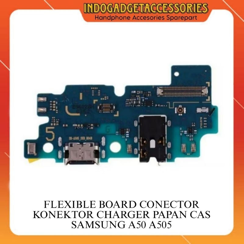 Jual FLEXIBLE BOARD CONECTOR KONEKTOR CHARGER PAPAN CAS SAMSUNG A50 A505 | Shopee Indonesia