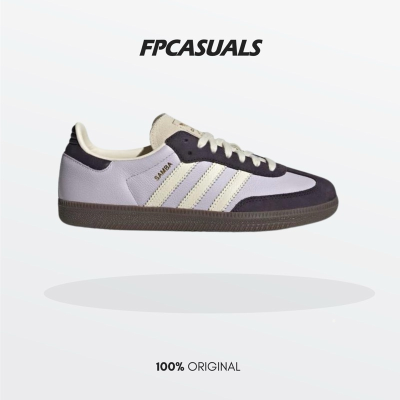 Jual Adidas Samba OG Silver Dawn Cream White Aurora Black BNIB ORIGINAL ...