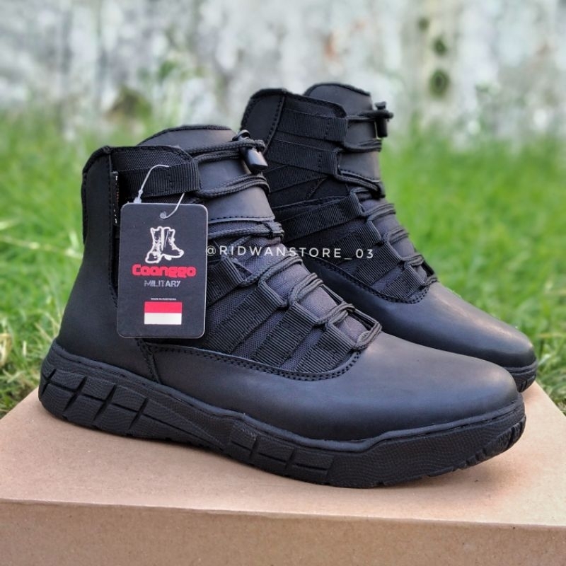 Jual Sepatu pdl pdh ankle boots pria ninja pendek 6 inch Sepatu pdl ...