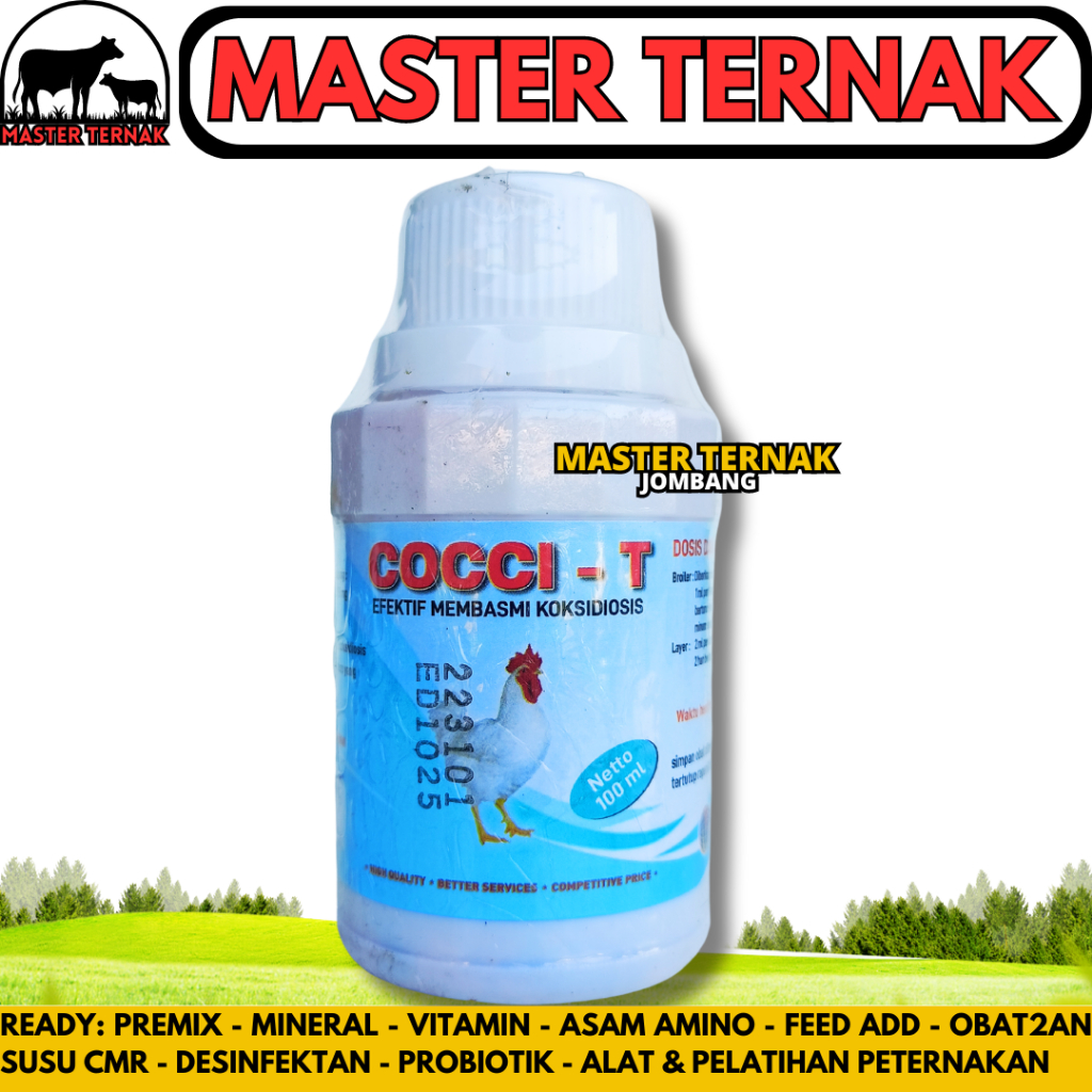 Jual COCCI-T 100ML M2P - Obat Koksi Berak Darah Pada Unggas Ayam ...