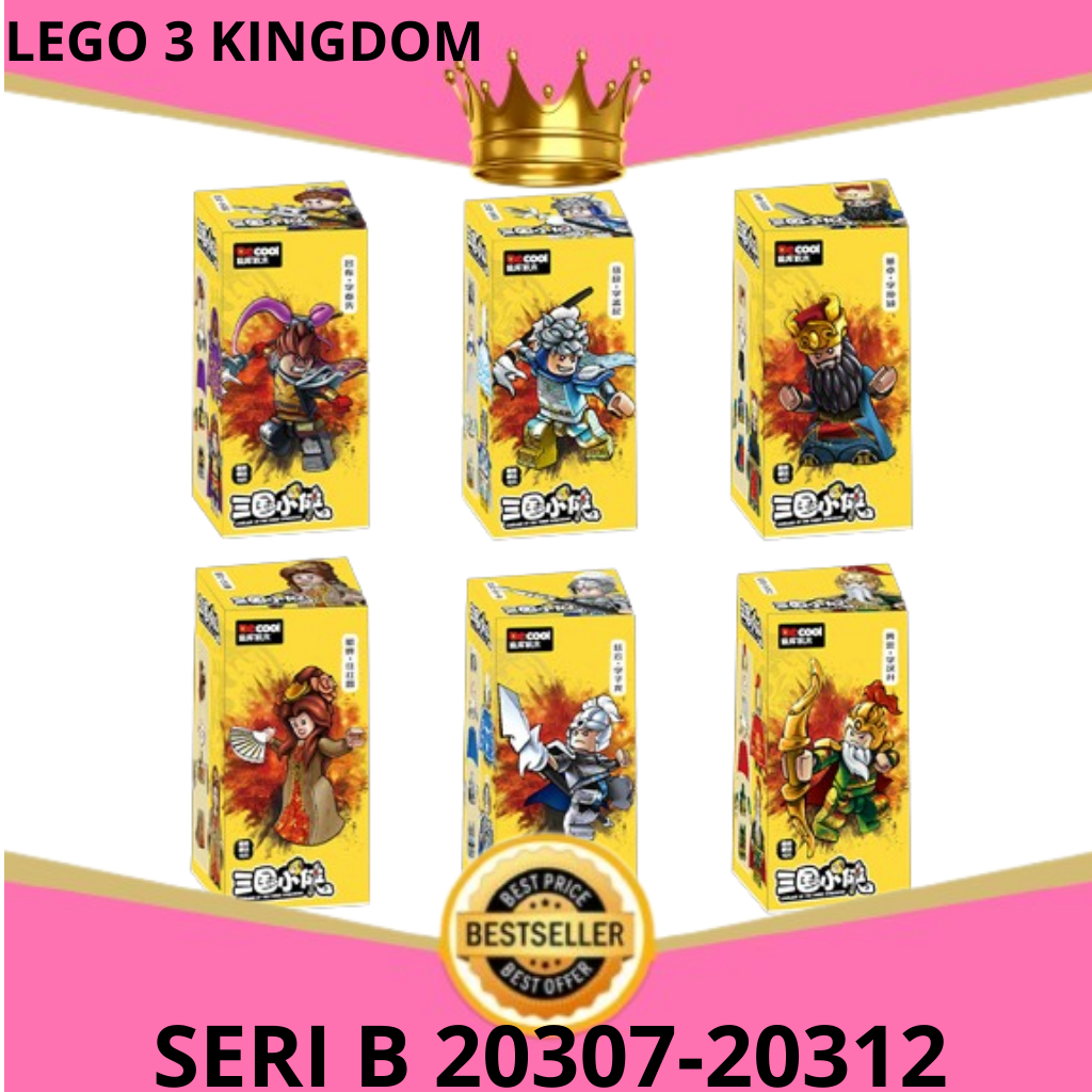 Jual LEGO THREE KINGDOM SAMKOK 3 RAJA LU BU MA CHAO DONG ZHUO DIAO CHAN ...