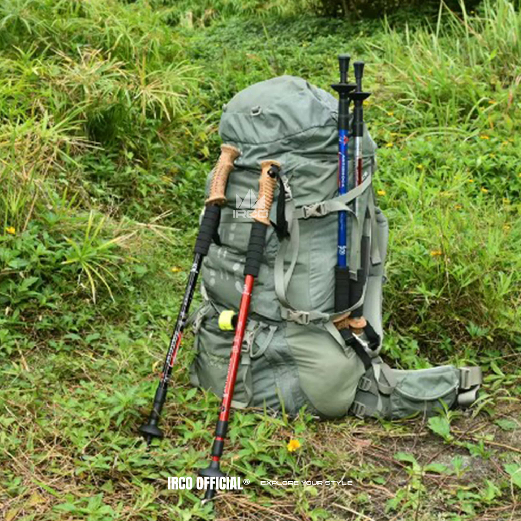 Jual IRCO Tongkat Hiking Camping Pendaki Gunung Trekking Pole Lurus ...