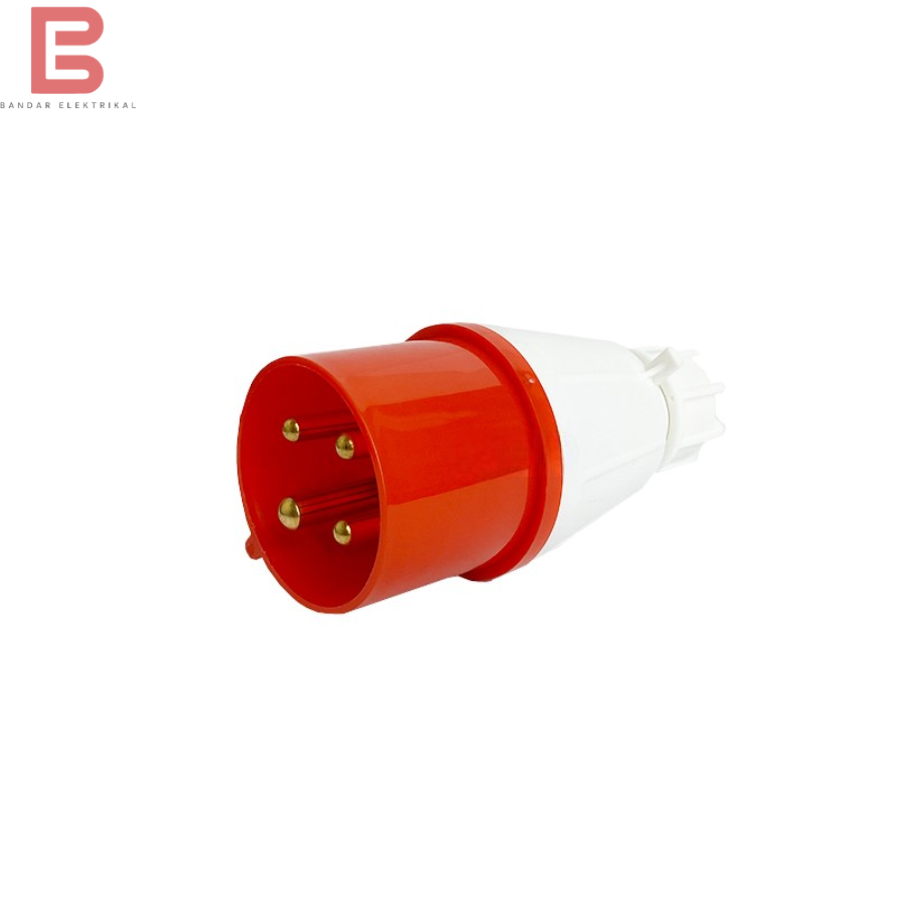 Jual Industrial Plug / Steker Genset 4 Pin 32A CEE 024 TAB | Shopee Indonesia