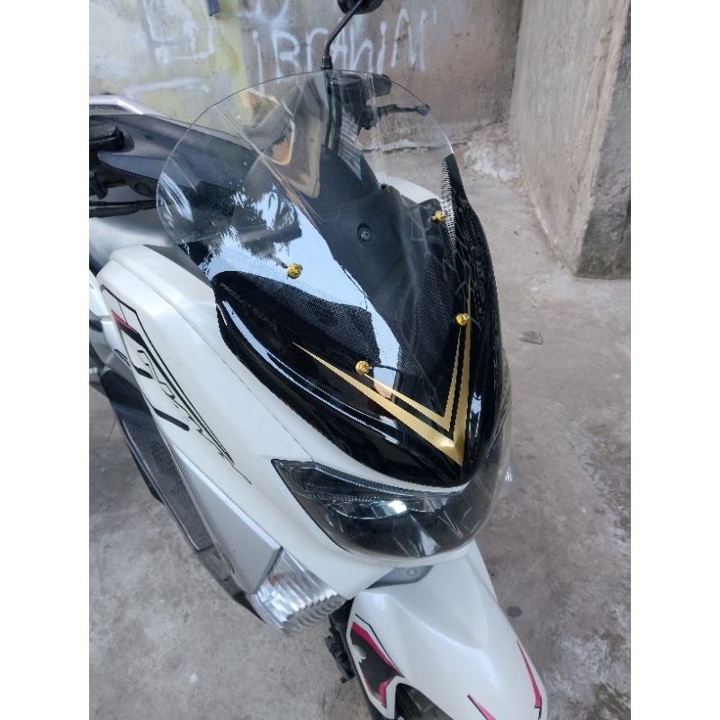 Jual visor Nmax old dan new model Thailand V2 black series | Shopee ...
