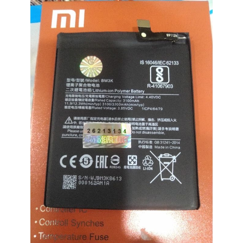Jual Xiaomi BM3K BM-3K Original 100% GENUINE Battery Batre Baterai ...