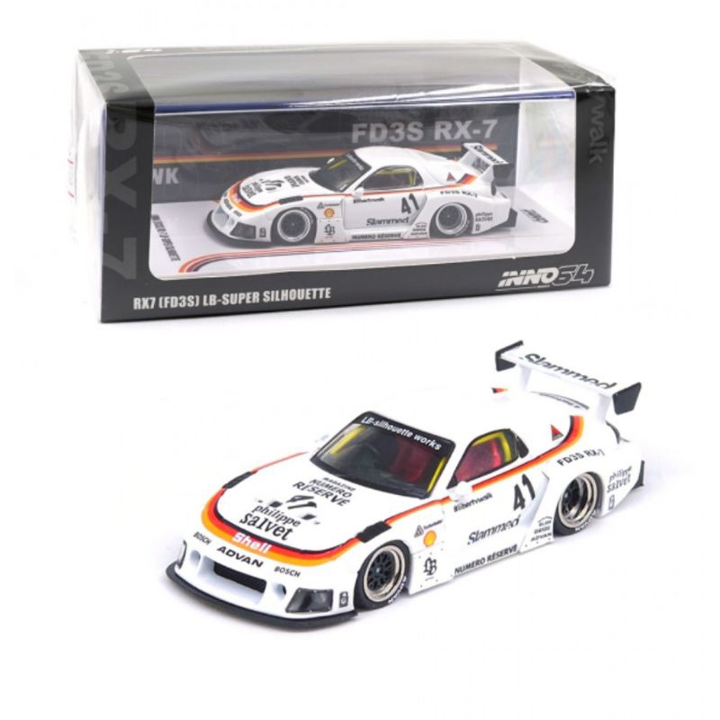 Jual Inno Mazda RX-7 LB Super Silhouette White | Shopee Indonesia