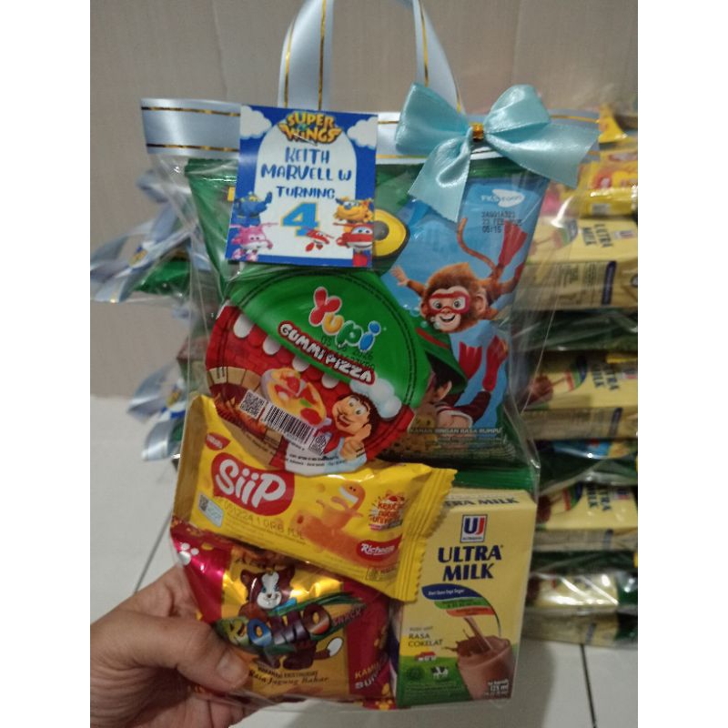 Jual PAKET SNACK MEDIUM-II ULANG TAHUN ANAK/KHITAN/TEDAK SITEN DLL ...