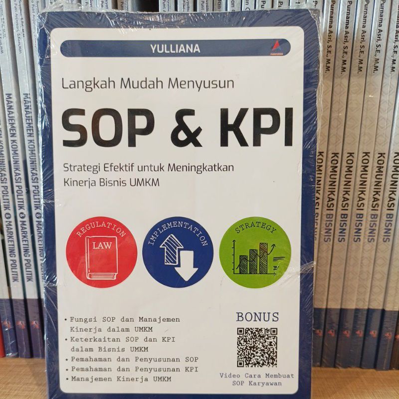 Jual LANGKAH MUDAH MENYUSUN SOP & KPI STRATEGI EFEKTIF UNTUK ...