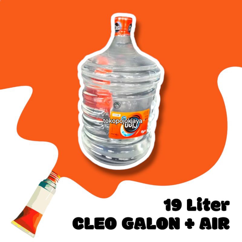 Jual Cleo Galon + Air 19 Liter | Shopee Indonesia