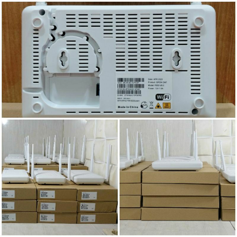 Jual Promo Router ZTE F660 V6 GPON | Shopee Indonesia