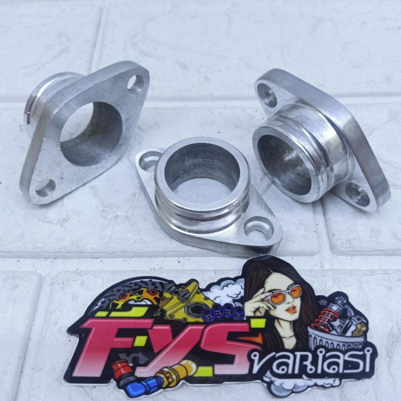 Jual ADAPTOR SAMBUNGAN KARBU INTAKE INTEK MANIPUL/MANIPOL MANIFOLD MOTOR MIO/YAMAHA | Shopee ...