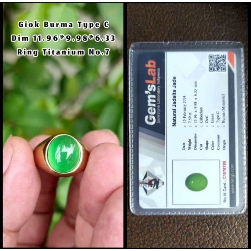 Jual Giok Burma Type C | Shopee Indonesia