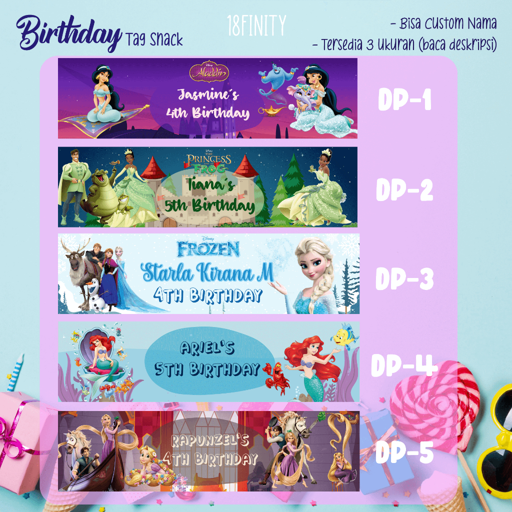 Jual [JUMBO 40x60 CM] TAS SNACK ULANG TAHUN BIRTHDAY BINGKISAN 40X60 ...