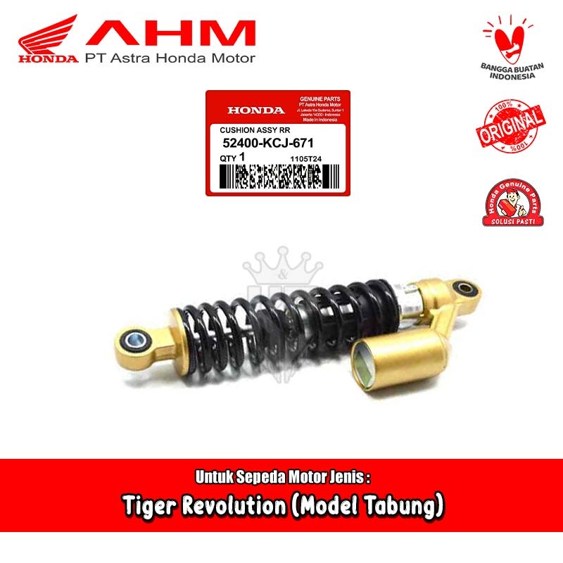 Jual Shock Breaker Peredam Kejut Belakang Tabung Honda Tiger Revo Revolution Original AHM 52400 ...