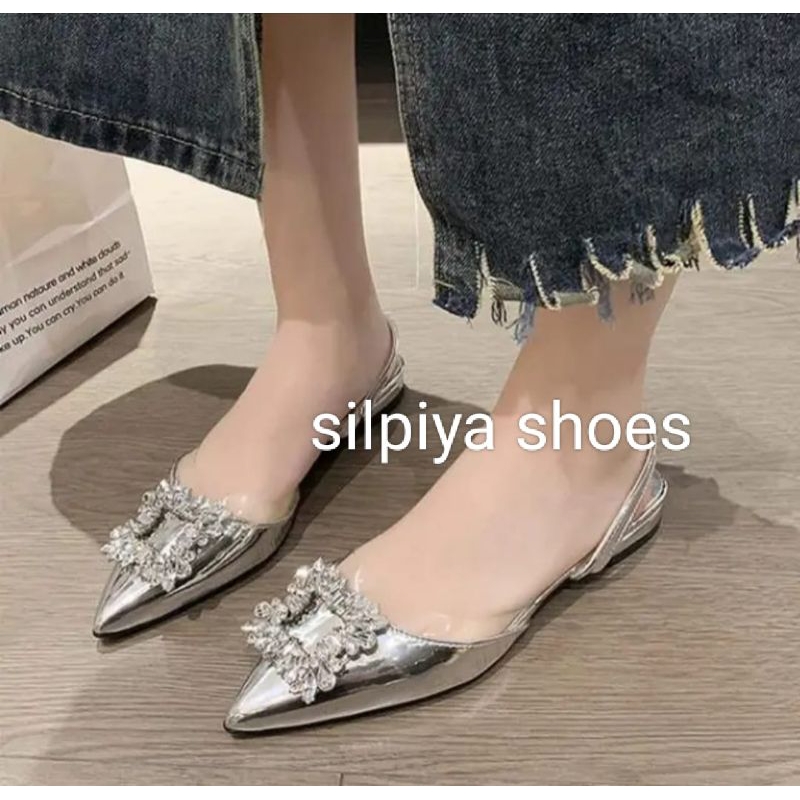 Jual JS 3 sendal heels wanita terbaru | Shopee Indonesia