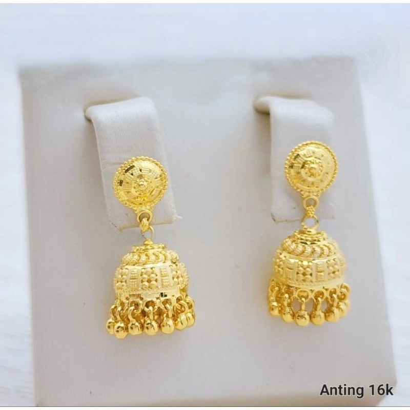 Jual anting emas dubai india 16k (700%) emas kendari emas malaysia ...