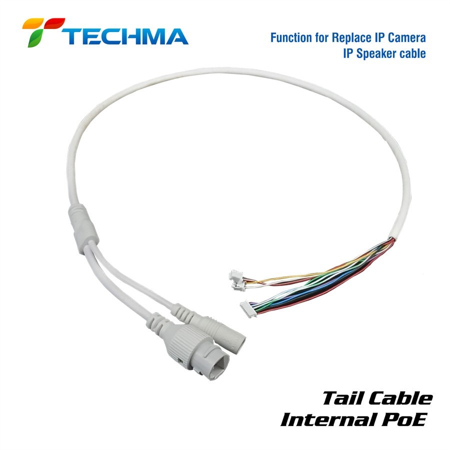 Jual TAIL CABLE INTERNAL POE 11 PIN - Cocok untuk all brand IP Cam ...