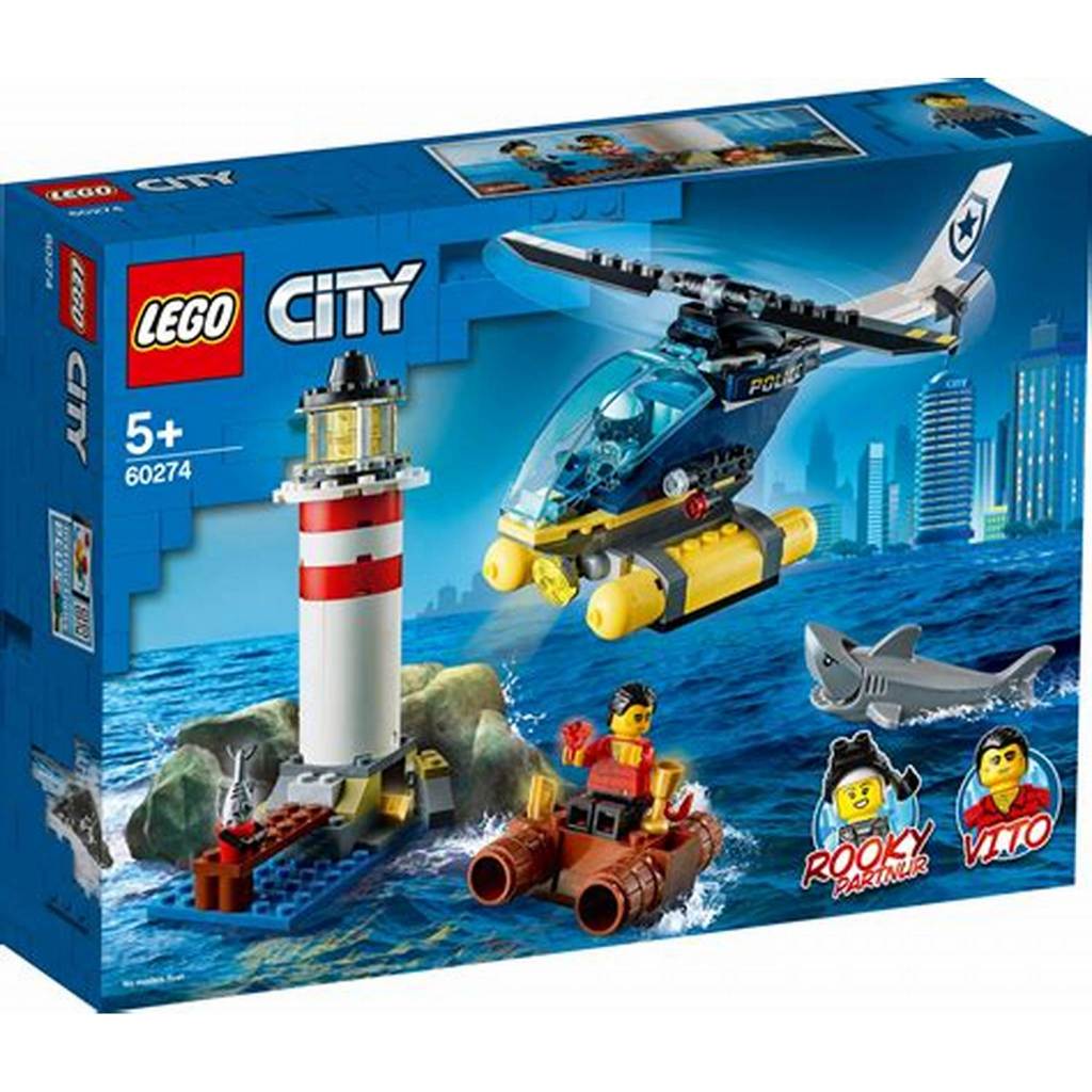Jual LEGO City 60274 Elite Police Lighthouse Capture | Shopee Indonesia