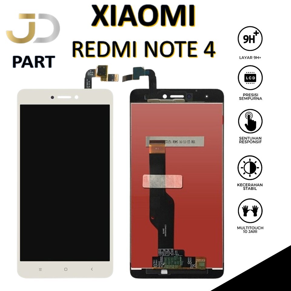 Jual LCD TOUCHSCREEN XIAOMI REDMI NOTE 4 ( MEDIATEK ) | Shopee Indonesia