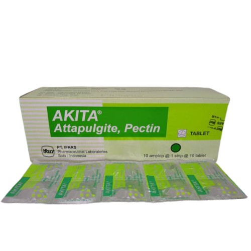 Jual AKITA tablet - obat diare/mencret 1 strip isi 10 tablet | Shopee Indonesia